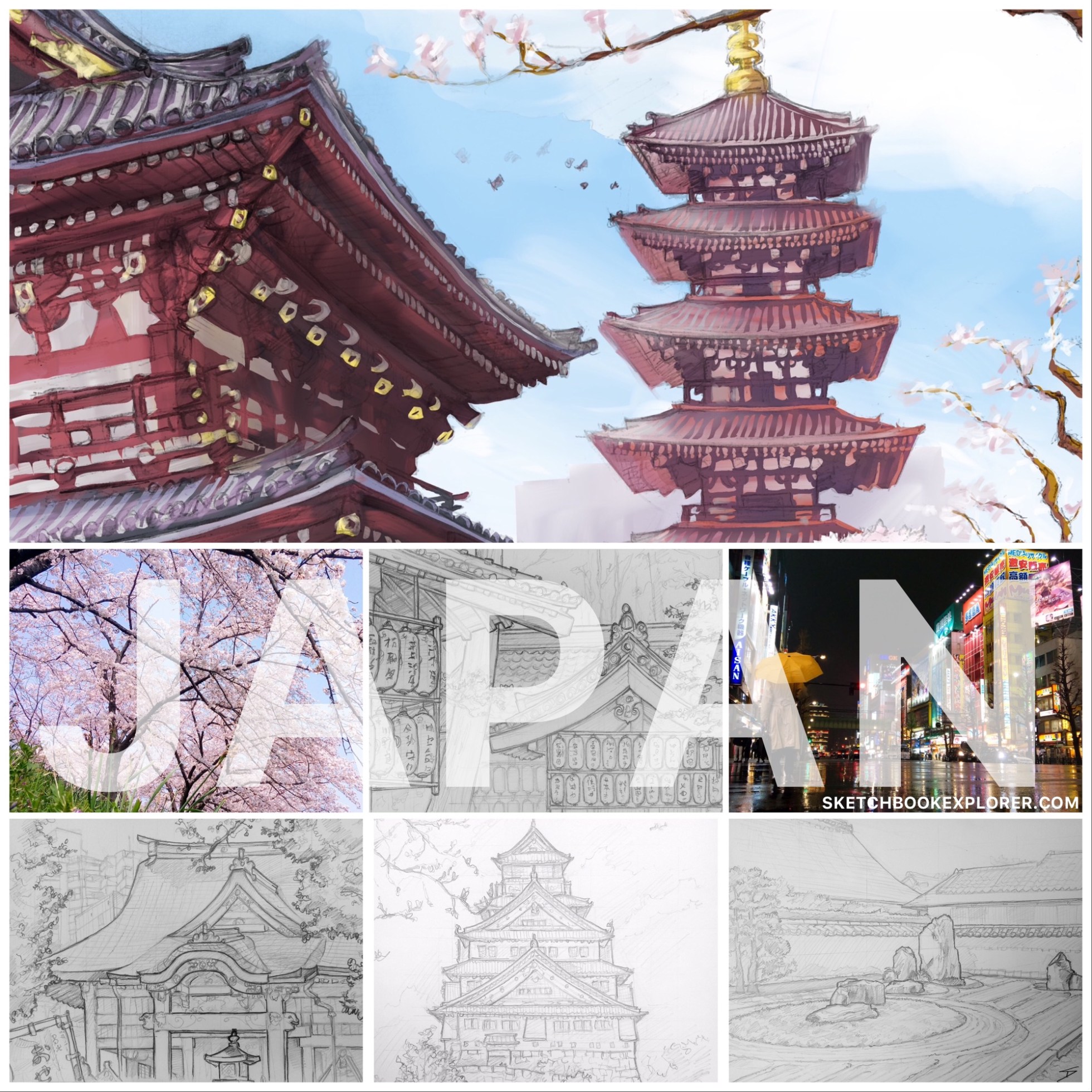 Sketchbook Explorer – Sketchbook adventures with David A Sutton