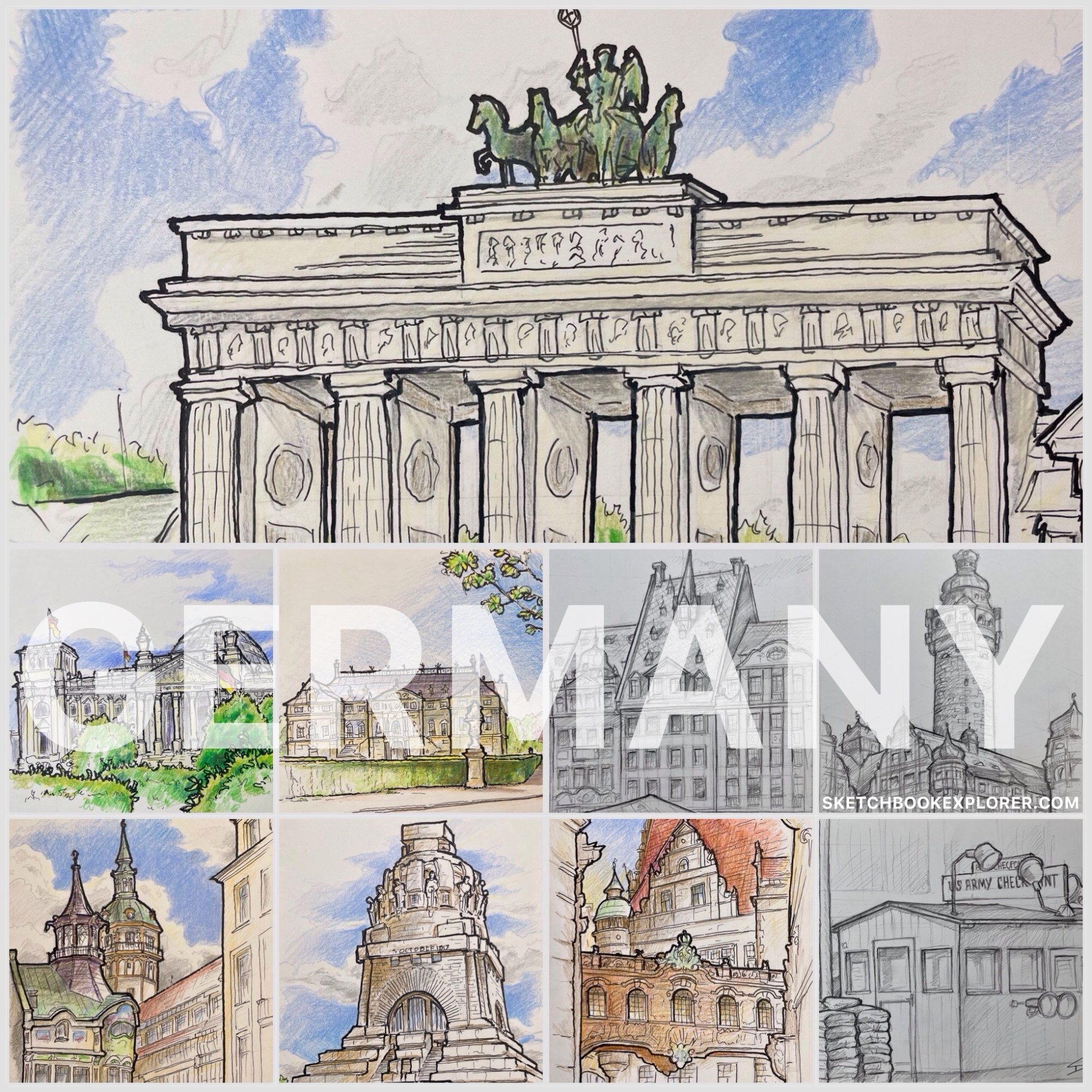 Sketchbook Explorer – Sketchbook adventures with David A Sutton