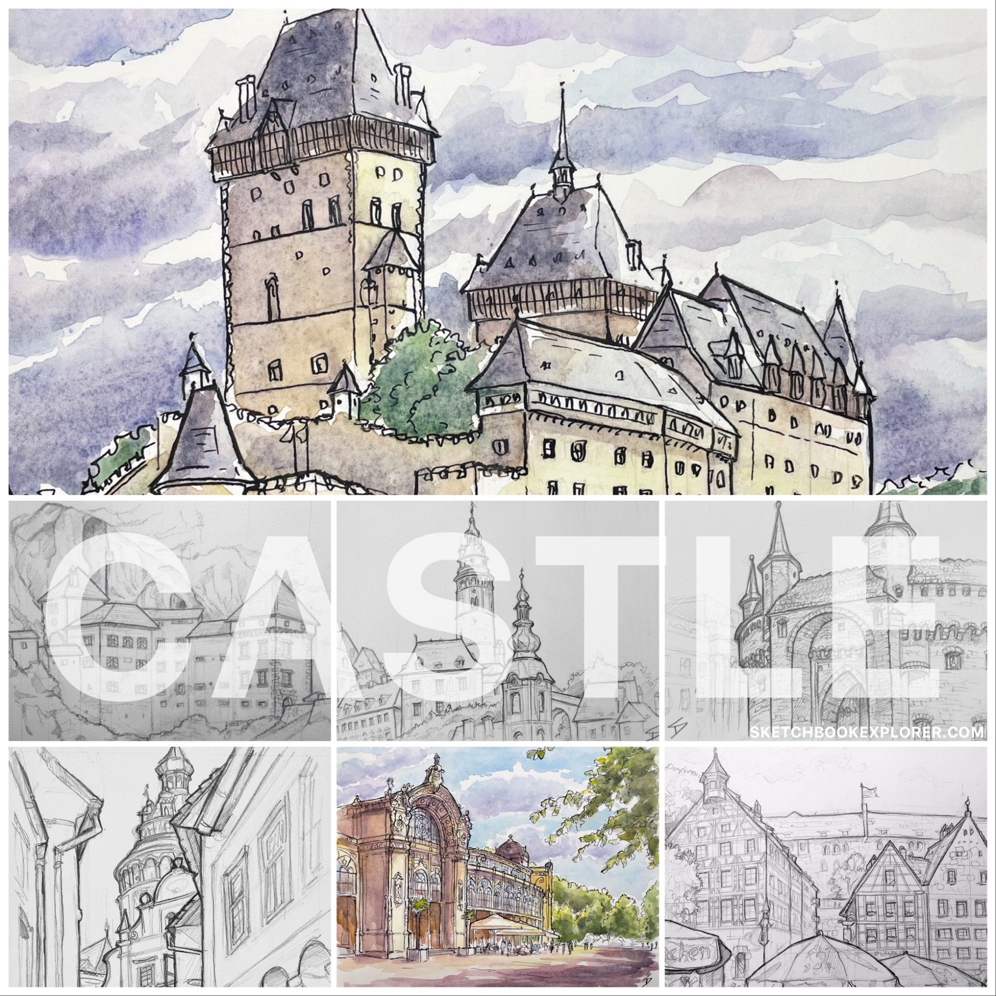 Sketchbook Explorer – Sketchbook adventures with David A Sutton